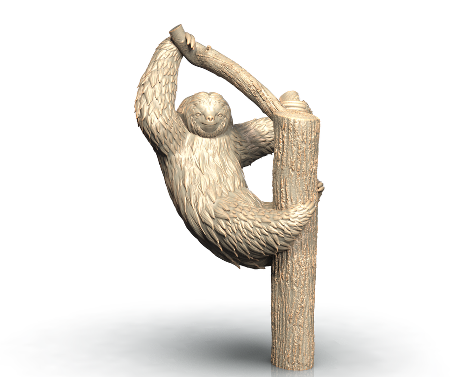 Sloth | Animal 3 | 3dIPStudios | D&D Roleplaying Miniature 32mm | eBay