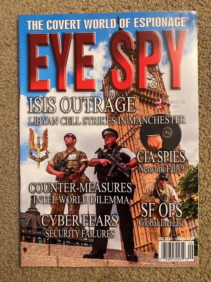 NEW Magazine: Eye Spy: Covert World of Espionage/Intelligence YOU ...