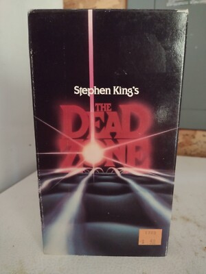 The Dead Zone (VHS, 1991) Stephen King, Christopher Walken, Fully ...