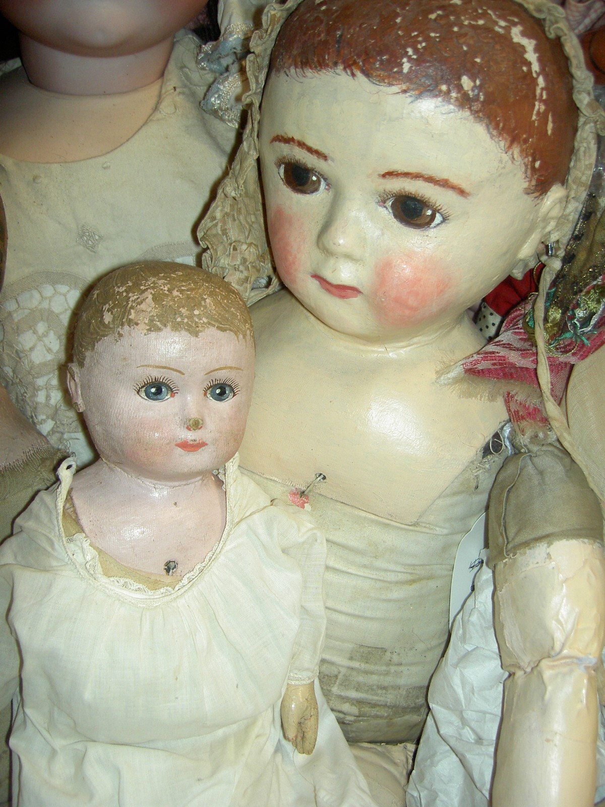 Early 1908 pre-patent, 14" Alabama Baby doll by Ella Smith BARE feet ...