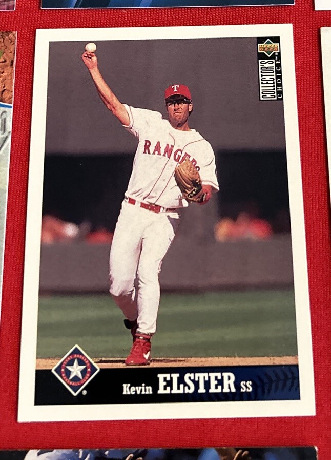 Texas Rangers Baseball Card Lot Nolan Ryan Juan Gonzalez Kevin Brown ...