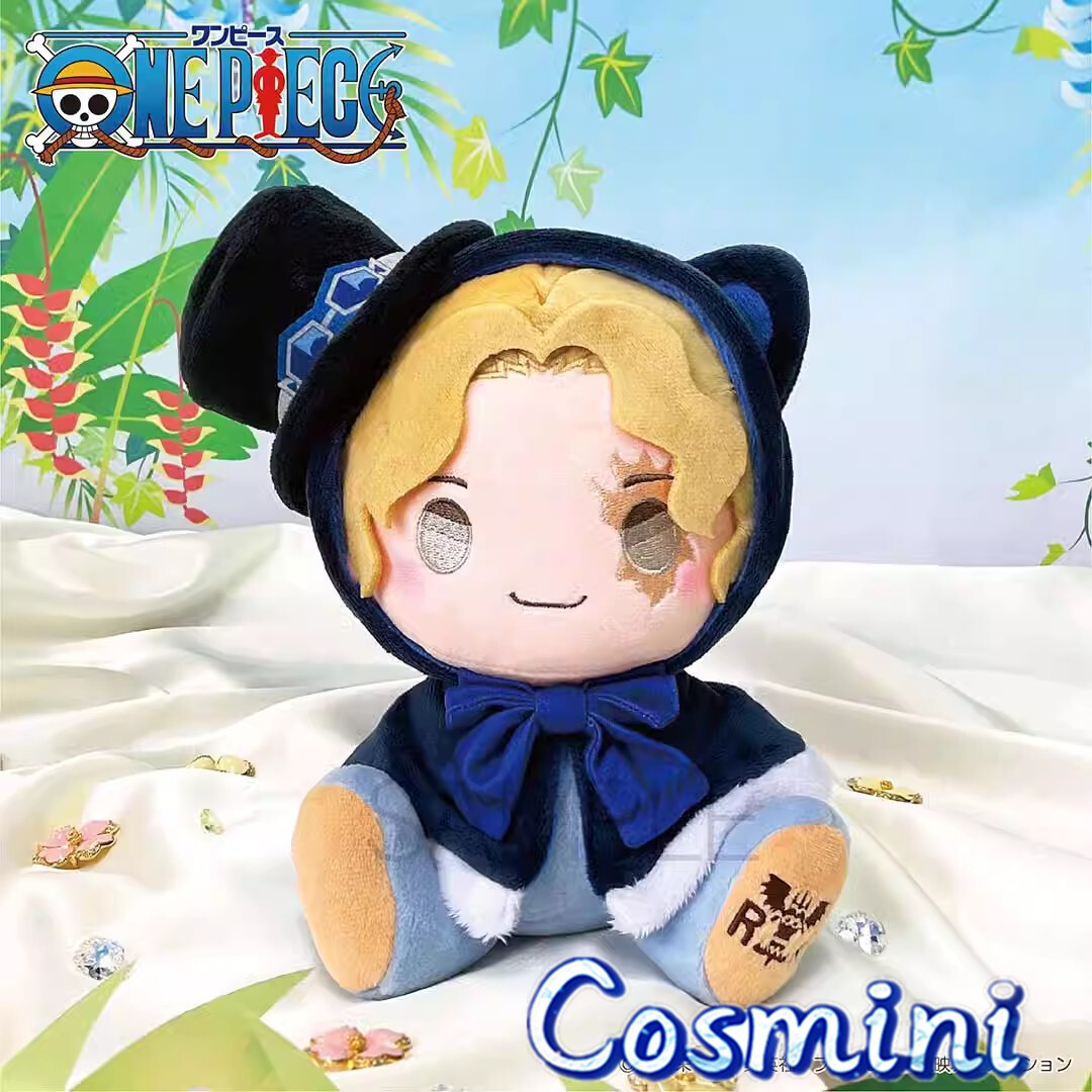 Official Anime ONE PIECE Sabo 23cm Plush Doll Dress up Toy Plushie Gfit ...