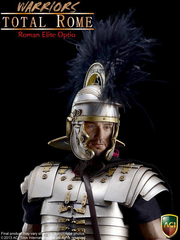 ACI 1/6 Scale 12" Total Rome Roman Legionary Optio Action Figure ACI14C ...