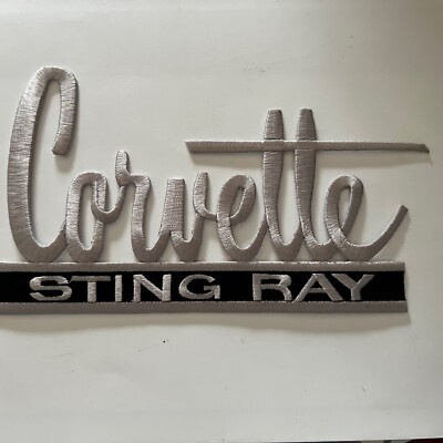 Corvette C2 Embroidered Patch 8” New | eBay