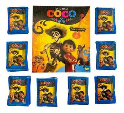 Album Coco - Pack 1 Album + 100 Sobres De Figuritas - Disney Argentina ...