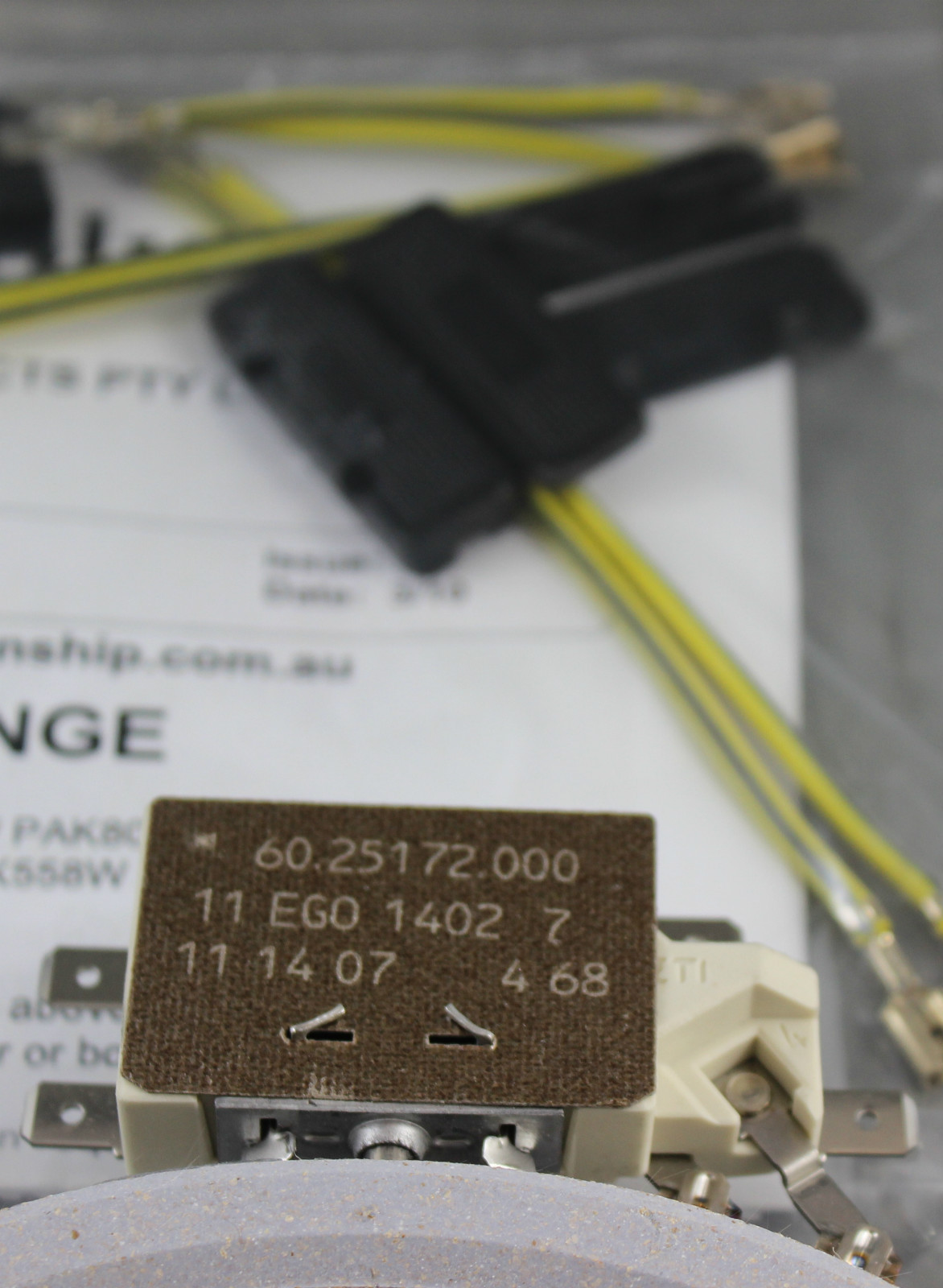 WESTINGHOUSE CHEF ELEMENT 165 DIA 1200W # 374063522 75C984W, PAJ509RC ...