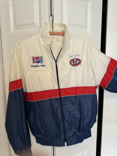 Pepsi/STP Richard Petty Embroidered wind breaker jacket from 1991 | eBay