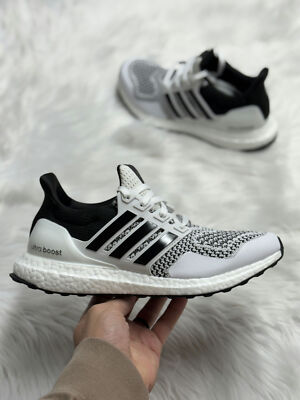 Adidas Ultra Boost 1.0 Cloud White Core Black Mens Running IH4924 NEW ...