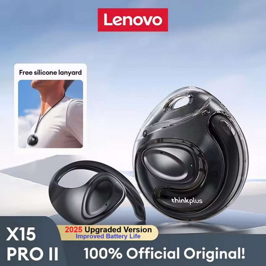 Lenovo Thinkplus 2025 Newest X15 Pro II Bluetooth 5.4 Hi-Fi Sport ...