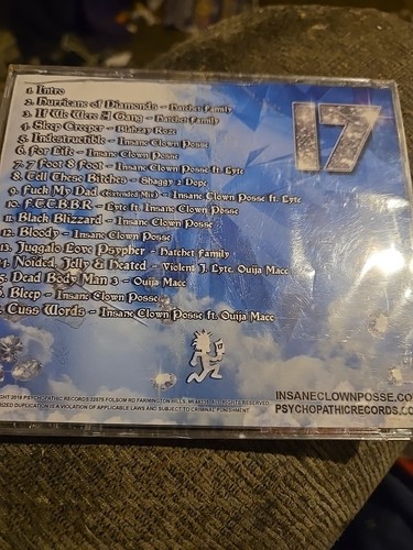 ICP Hurricane Of Diamonds Cd Sealed Insane Clown Posse Psychopathic ...