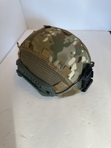 High Cut/Gunfighter Modded Msa Ach With Cover, Shroud, Rails, Pads ...