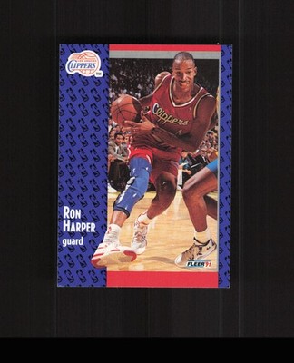 1991-92 Fleer #90 Ron Harper Basketball Card Clippers | eBay