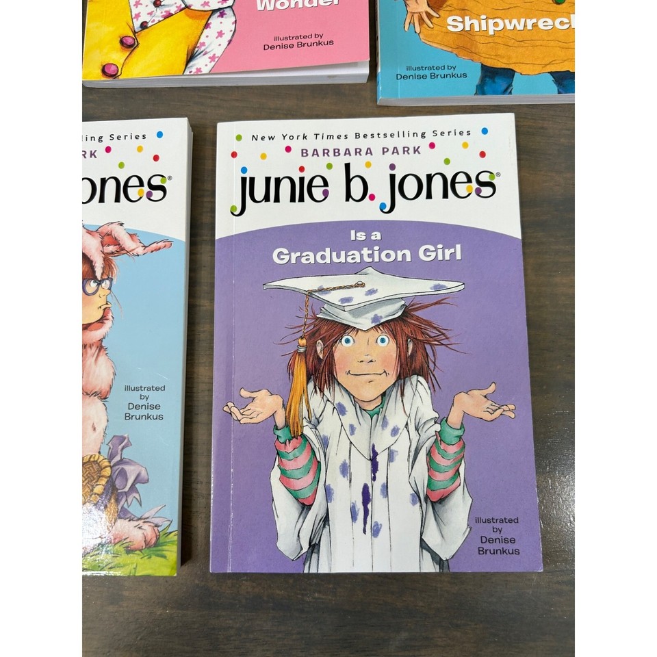 Lot of 5 Junie B. Jones By Barbara Park Paperback Books Good Condition ...