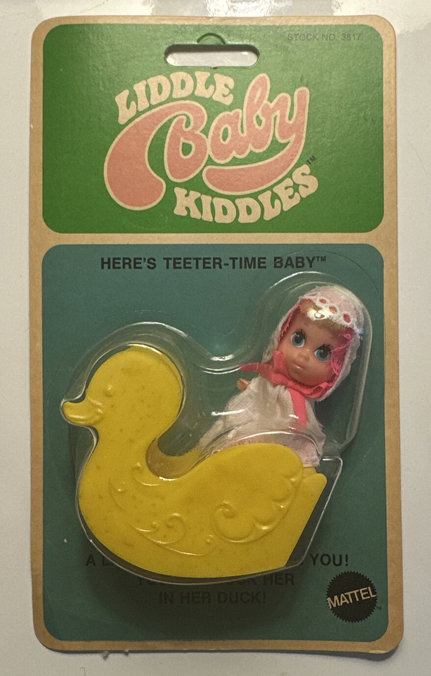 Liddle Kiddles BABY TEETER-TIME BABY ON UNOPENED CARD - Vintage MOC | eBay