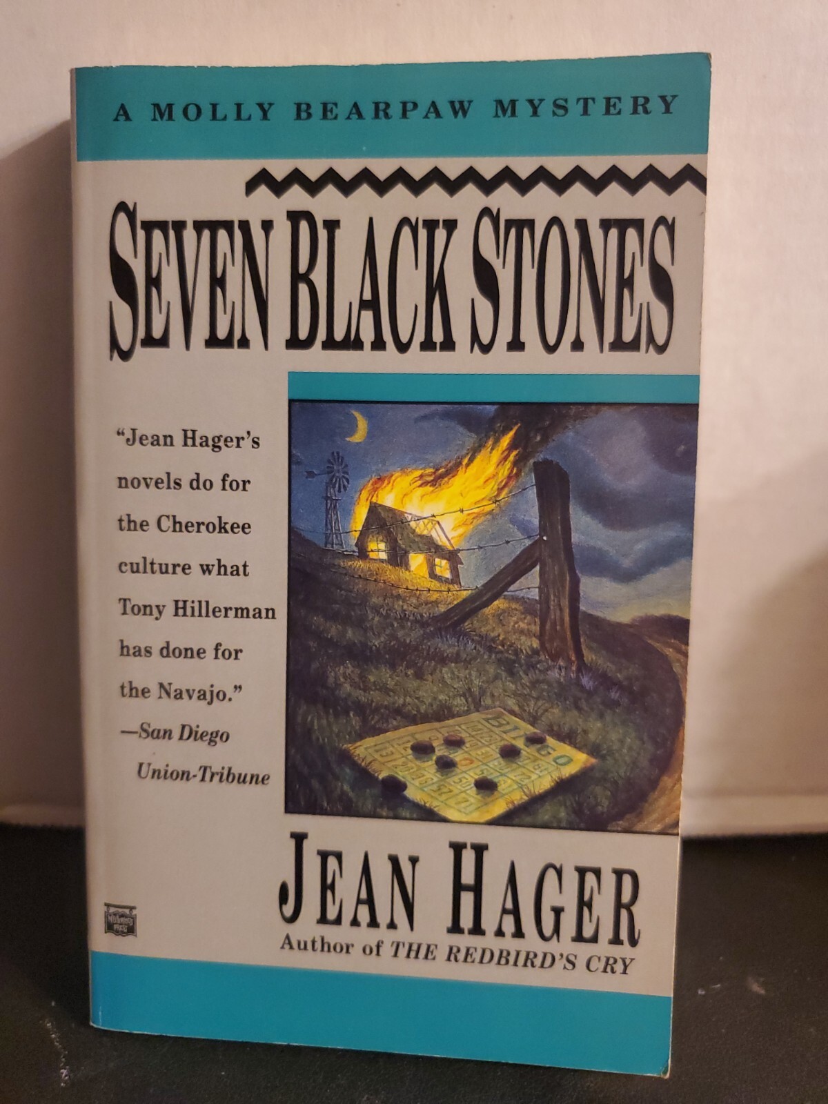 Molly Bearpaw Mystery: Seven Black Stones by Jean Hager (1995 ...