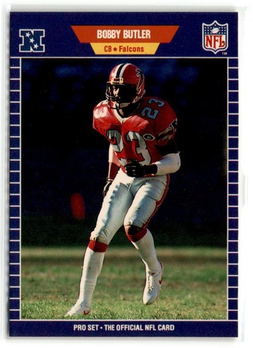 1989 Pro Set FOOTBALL #4 Bobby Butler Atlanta Falcons | eBay