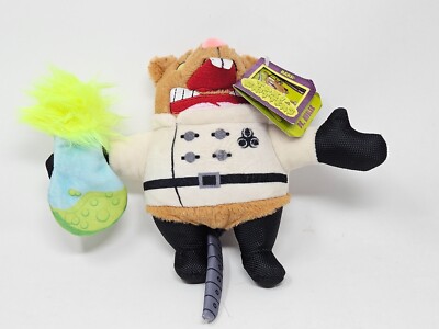 BARK BOX | NEW Dr. Nibbler Toxi Critters Medium Plush Dog Toy Crinkle ...