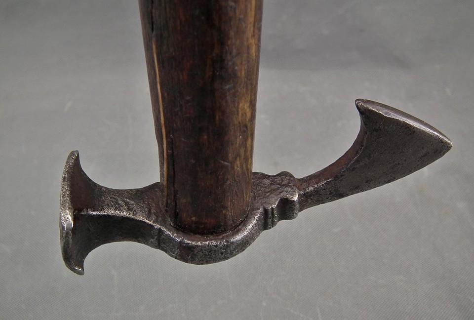 Antique Polish Axe Czekan 17th Century Poland to sword sabre karabela ...