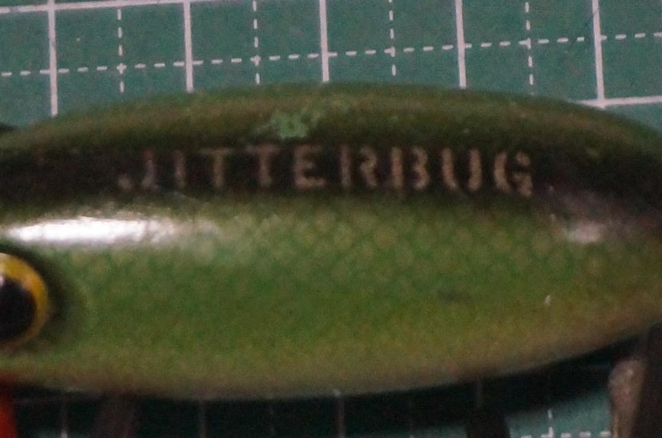 Fred Arbogast Lure USED OLD JITTERBUG WAR II | eBay