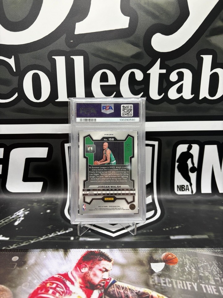 Jordan Walsh 2023 Panini Prizm Red Power ROOKIE /75 PSA10 GEM MINT | eBay