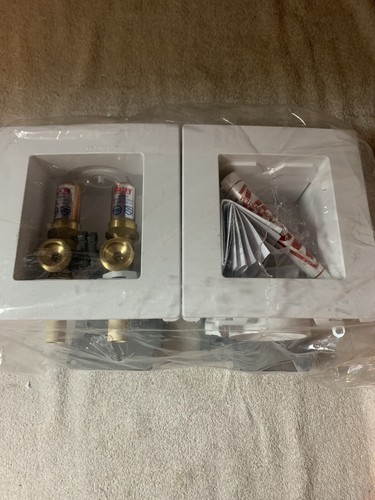 Oatey Moda Fire Rated Washing Machine Supply Box Plastic Tail 37362 ...