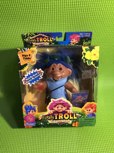 2001 Vintage Totally Troll Doll OLGA P TIDDLE Doll New By Playmates ...