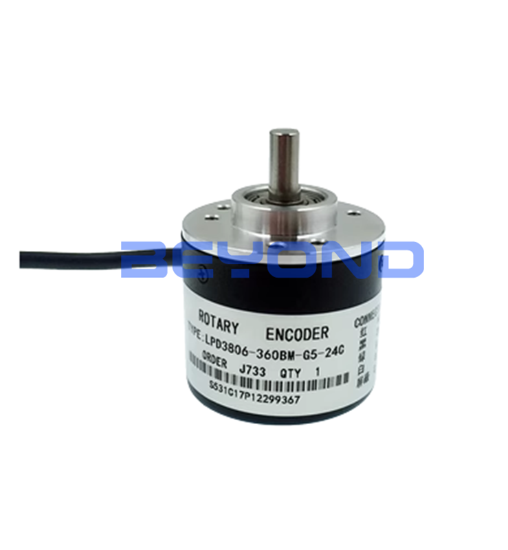 1PC pulse solid shaft phase incremental rotary encoder NP LPD3806-360BM ...