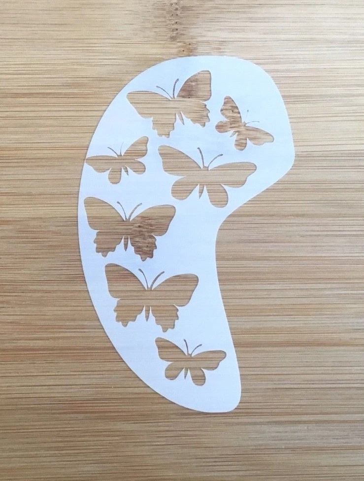 Butterfly Cheek Face Painting Ideas