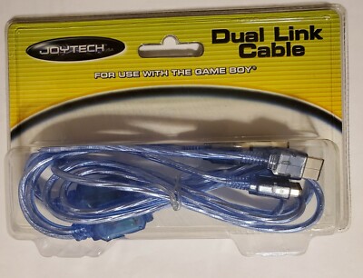 JoyTech Dual Link Cable for use with Game Boy. Blue Color | eBay