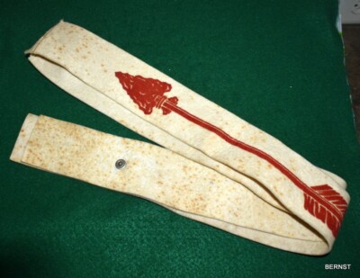VINTAGE BOY SCOUT - ORDER OF THE ARROW ORDEAL HONOR SASH - FLOCKED FELT ...