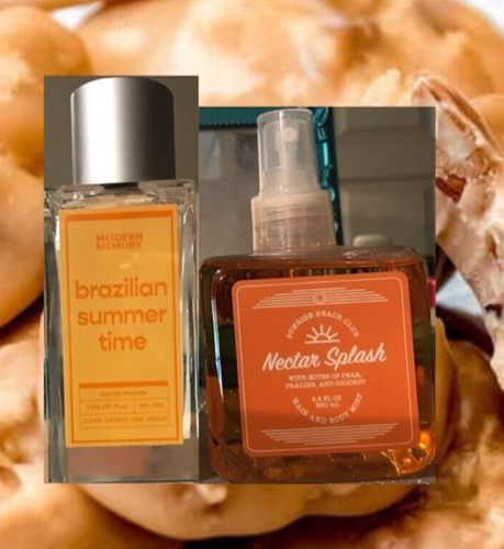 Pistachio Praline Perfumes Set / Brazilian Summer Time / Nectar Splash ...