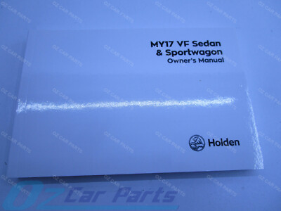 GENUINE Owners Handbook Manual BOOKLET FOR HOLDEN COMMODORE VF V6 EVOKE ...