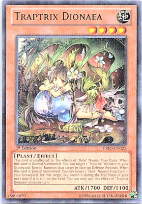 Traptrix Dionaea PRIO-EN025 Yu-Gi-Oh! Card Light Play 1st Edition | eBay