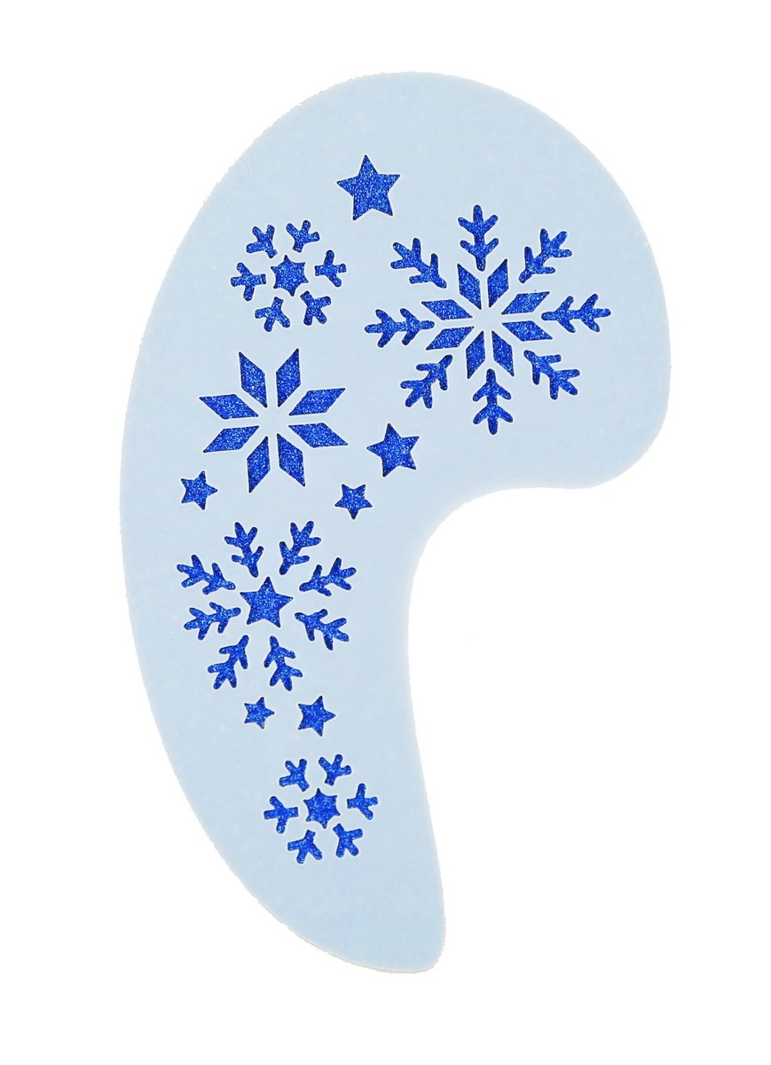 Frozen Snowflake Stencils