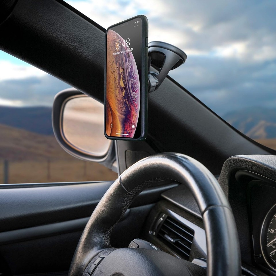 Scosche MagicMount Pro Magnetic Phone Mount with Suction Cup 1 Pack ...