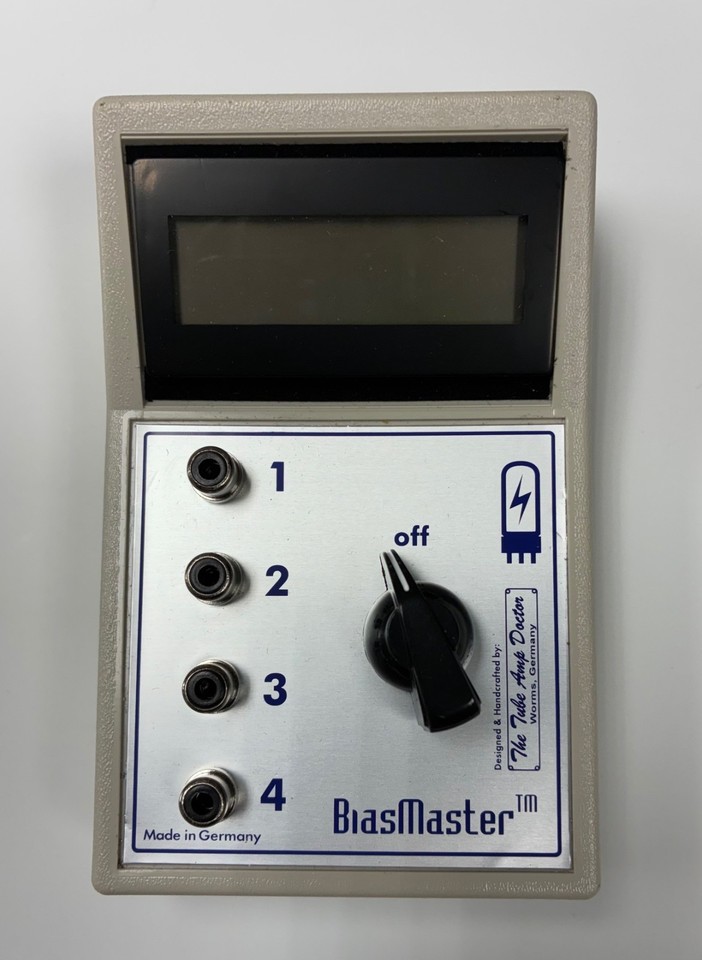 Tube Amp Doctor Biasmaster System with 4 Large and 2 Small Adapters | eBay