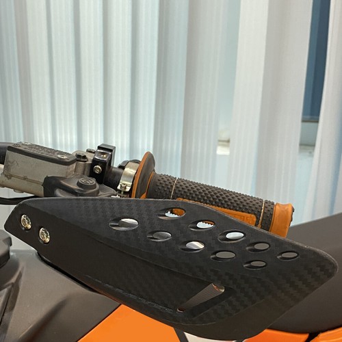 7/8" 22mm Handlebar Motorcycle Handguard Protector Hand Guards Racing ...