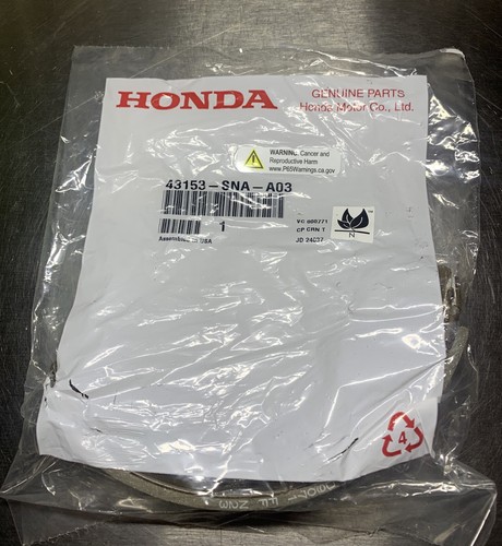 Honda Genuine Parts 43153-SNA-A03 Brake Shoe Brand New See Pics!! | eBay