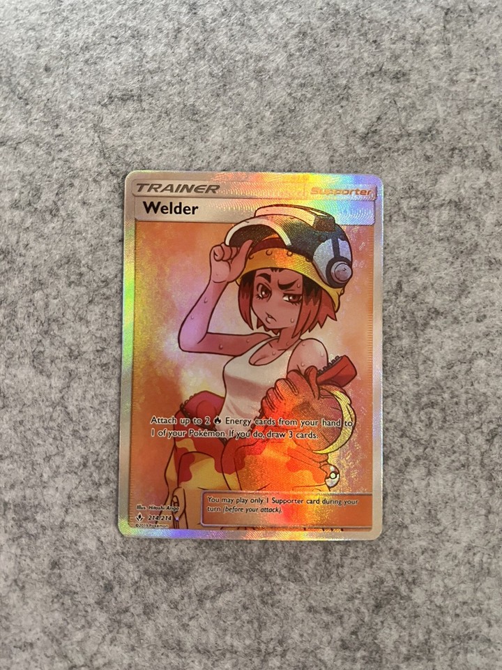 Pokémon TCG Welder Unbroken Bonds 214/214 Holo Full Art Ultra Rare | eBay