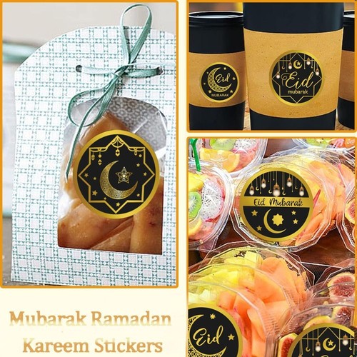 500pcs DIY EID Mubarak Stickers Islamic Muslim Party Decor | eBay Australia