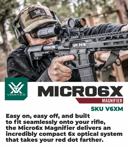 Vortex Optics Strikefire II Red/Green Dot Scope w/ 3x Magnifier & CD ...