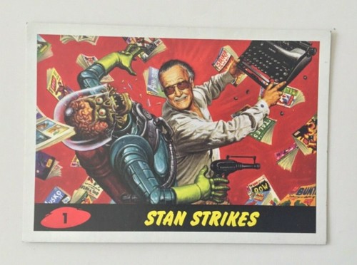 Stan Lee Mars Attacks Topps Promotional Trading Card 2013 Comikaze Collectible | eBay