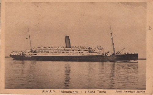 Postcard Ship RMSP Almanzora South American Service | eBay