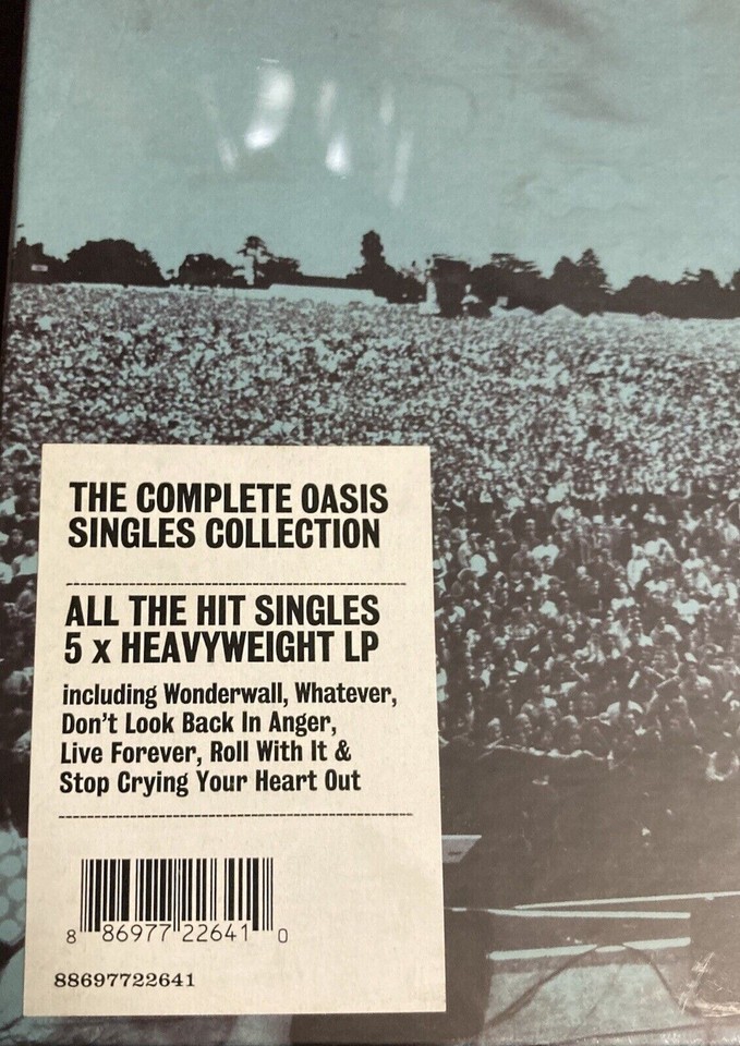 Oasis ‎– Time Flies... 1994-2009 - 5 Vinyl Lp Box Set First Print EU ...