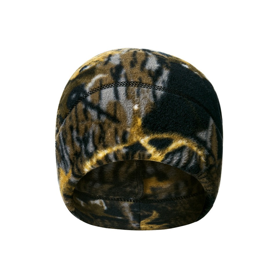 Men Women Camo Winter Warm Skull Cap Fleece Beanie Windproof Hat Thick ...