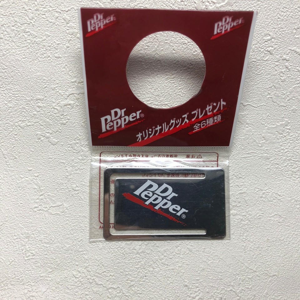 Doctor Pepper Paper folder Rare products 2001 Limited Edition 5/6 ...
