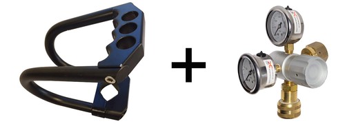 Adjustable Co2 Regulator Valve Guard Handle Kit for 10lb Tank Offroad ...