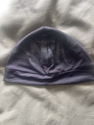 Syna World Black Skull Cap Hat Side Logo One Size New | eBay