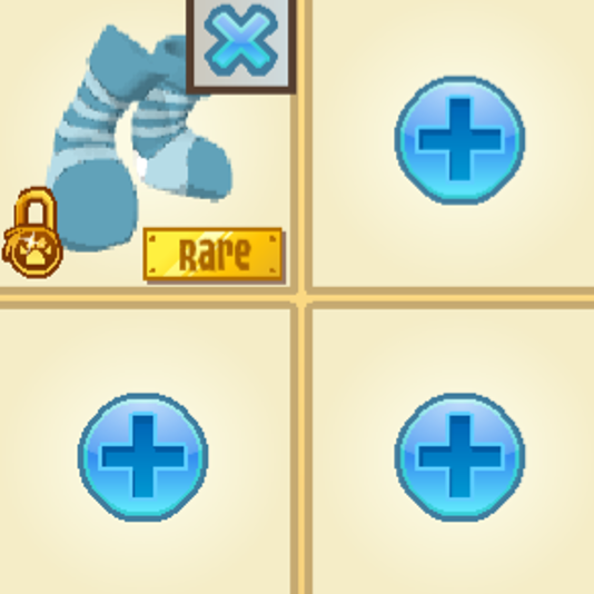 Animal Jam Classic AJ AJC You-Choose Candy Cane Socks (Read Description ...