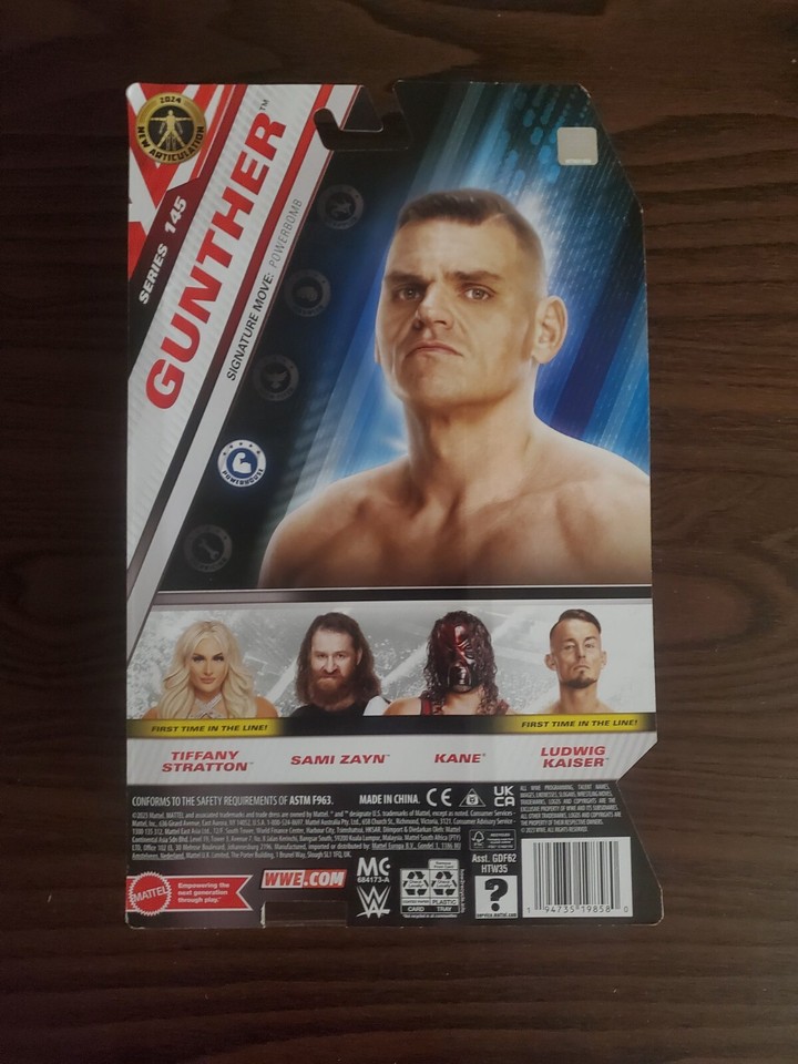 Wwe Basic Series 145 Gunther Figure | eBay